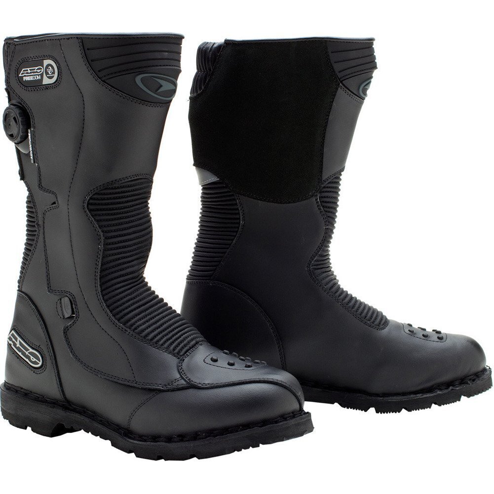 Freedom Advent Motorcycle Waterproof Boot 8 Black
