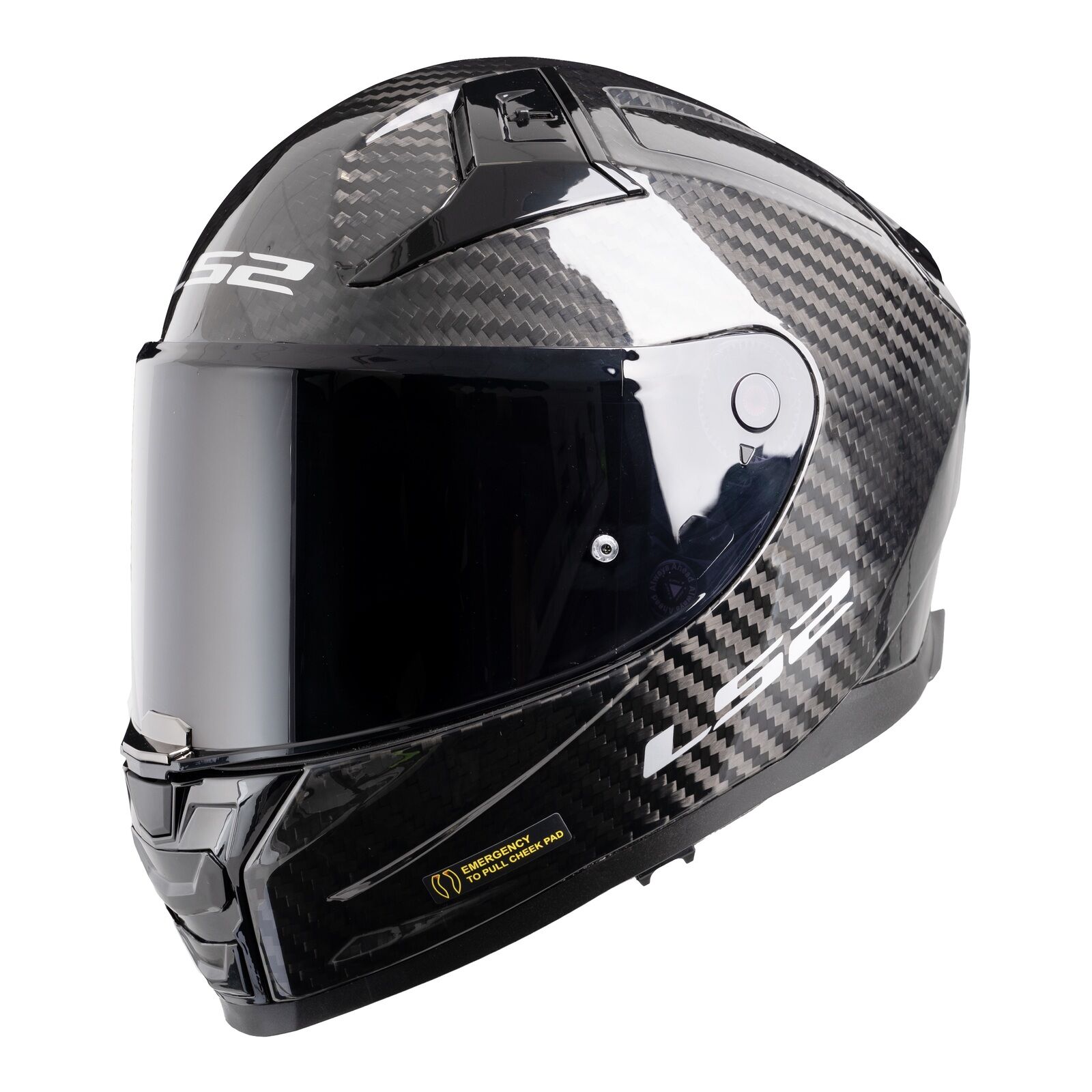 LS2 FF353 Rapid Boho Motorcycle Helmet - White/Black/Purple