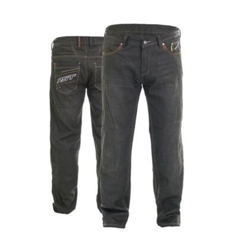 Rst Wax II Motorcycle Jeans - Black